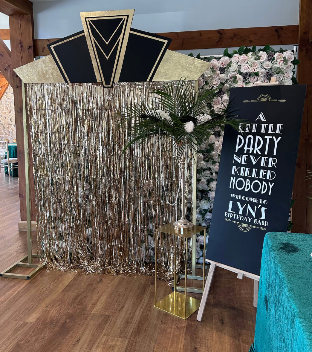 Great Gatsby Party Backdrop Great Gatsby New Years Eve Party Theme