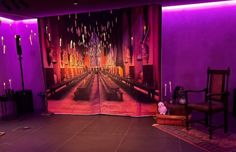 Harry Potter Themed backdrop – Rock the Day