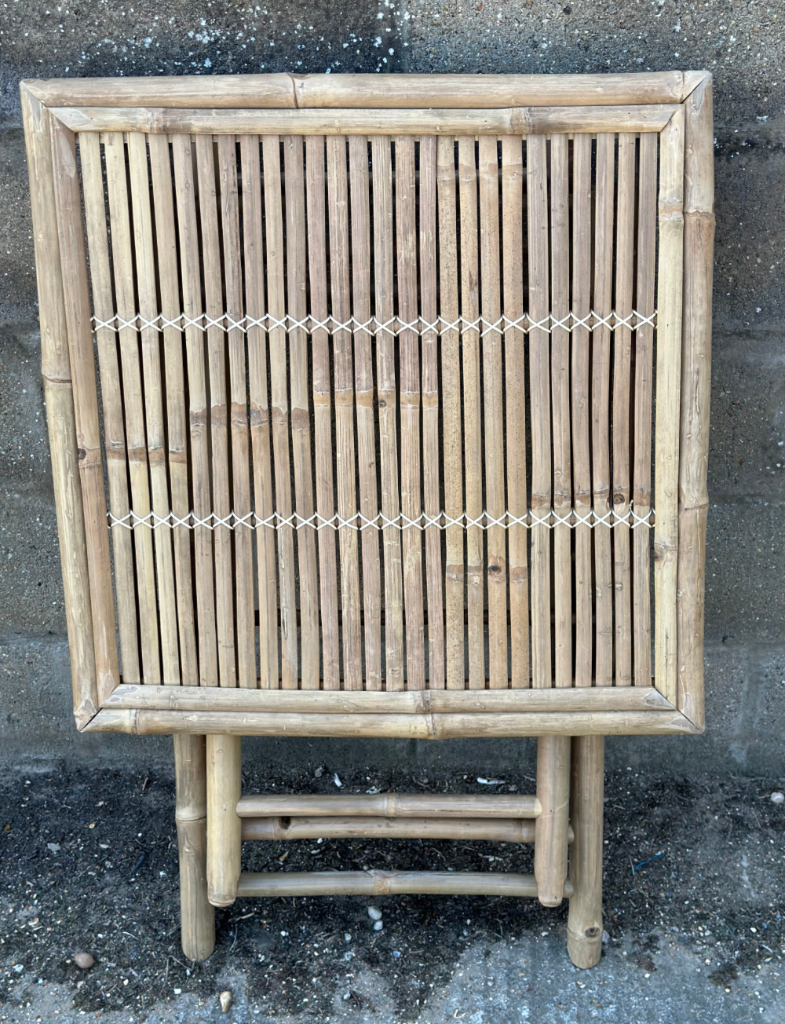 Bamboo Folding Table for hire | Bamboo furniture hire London – Rock the Day