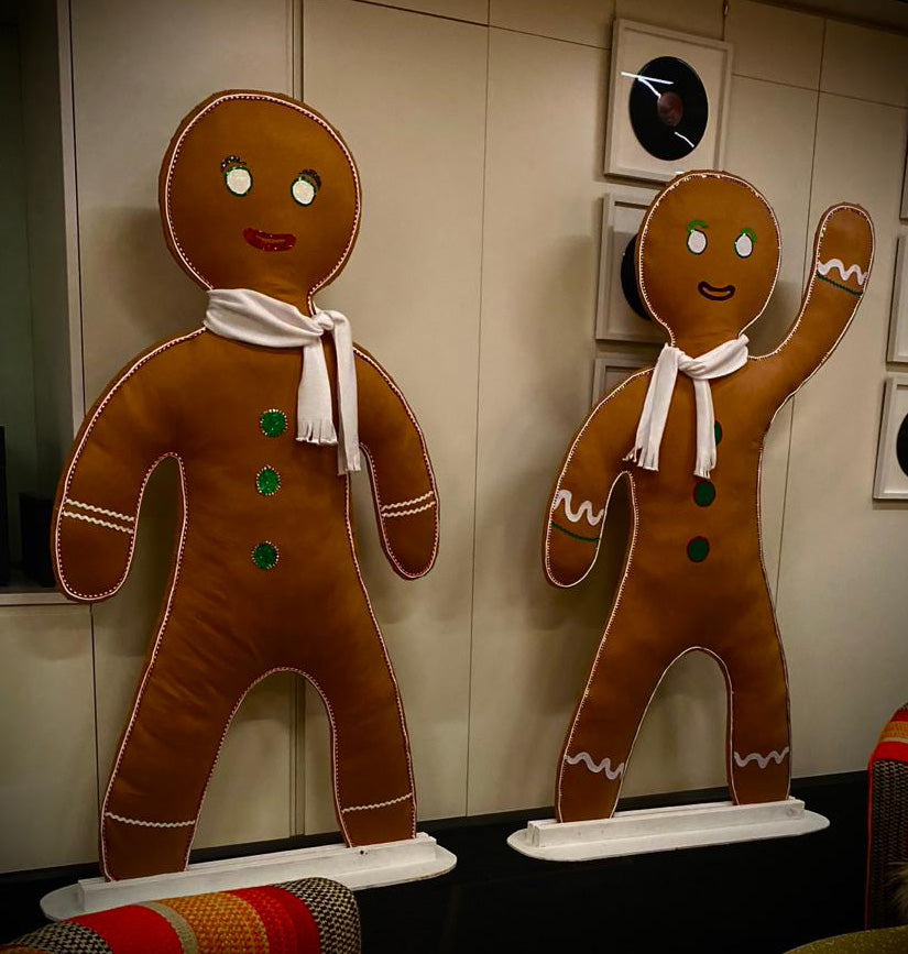 Giant Gingerbread Man|Themed party prop hire | Bespoke props – Rock the Day