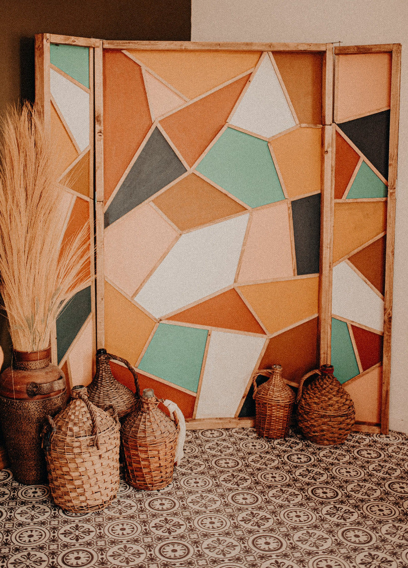 Geometric Backdrop | prop hire | venue decor – Rock the Day