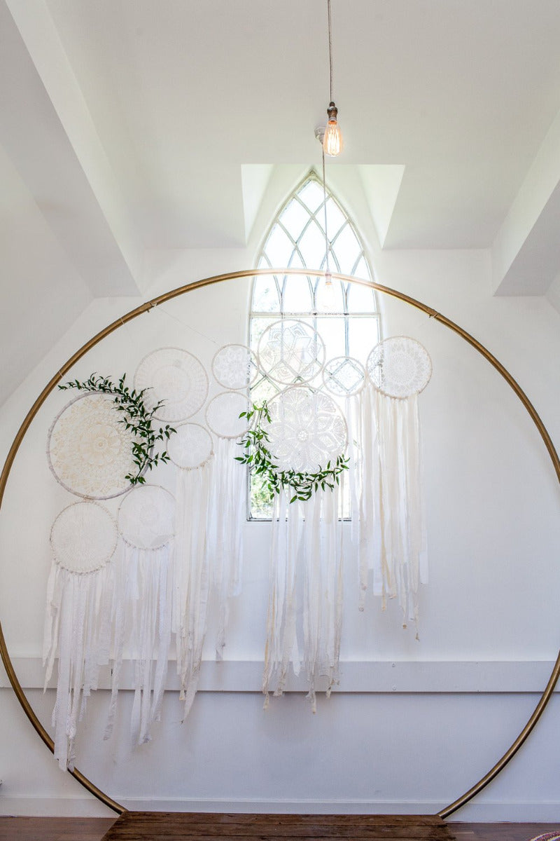 Giant Round Arch | Backdrops to hire | venue decor – Rock the Day