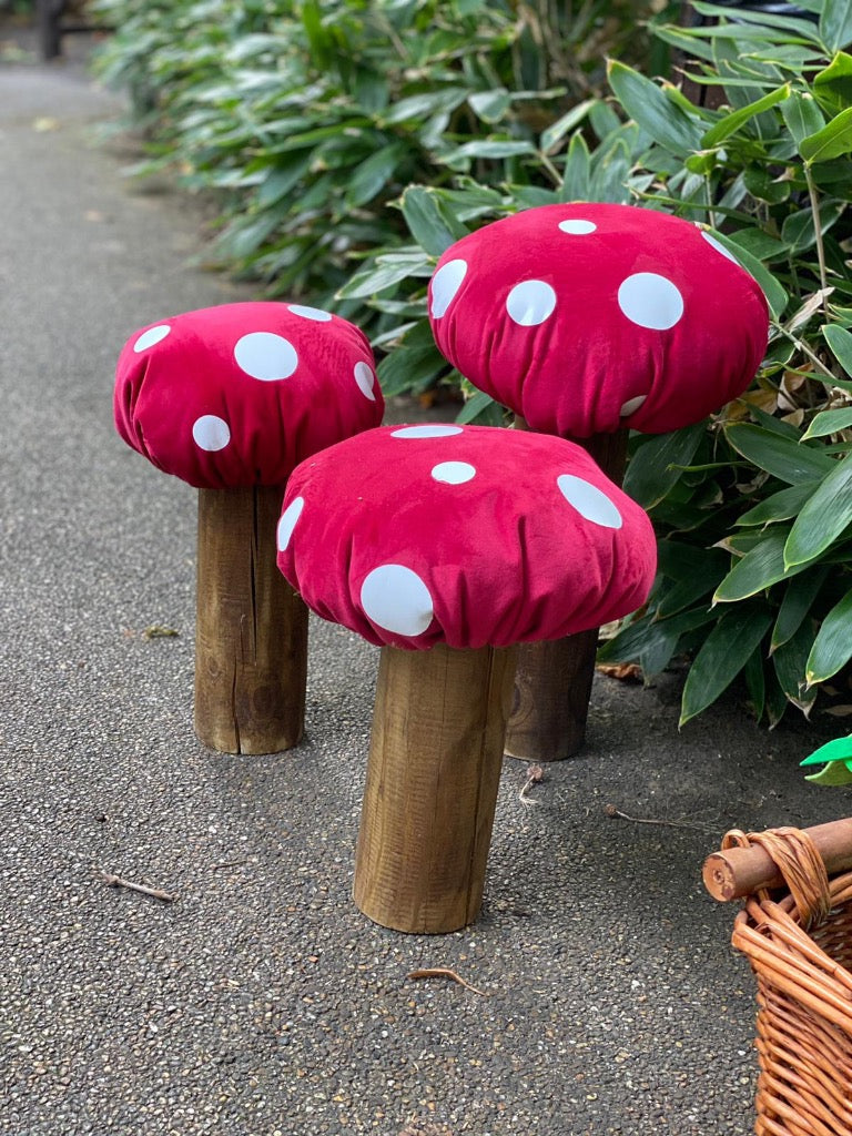 Toadstools | Bespoke kids party props | Themed kids party – Rock the Day